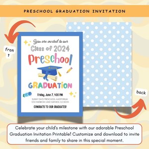 Preschool Graduation Bundle | Graduation Certificate | Preschool ...
