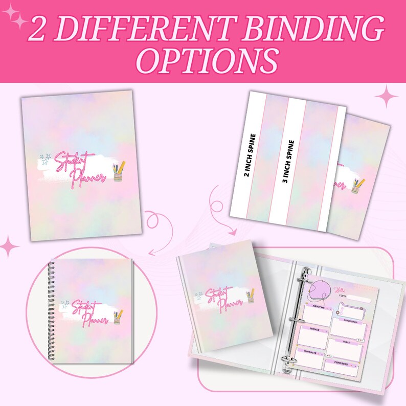 Study Planner | High School Student Planner | Personalized Weekly ...