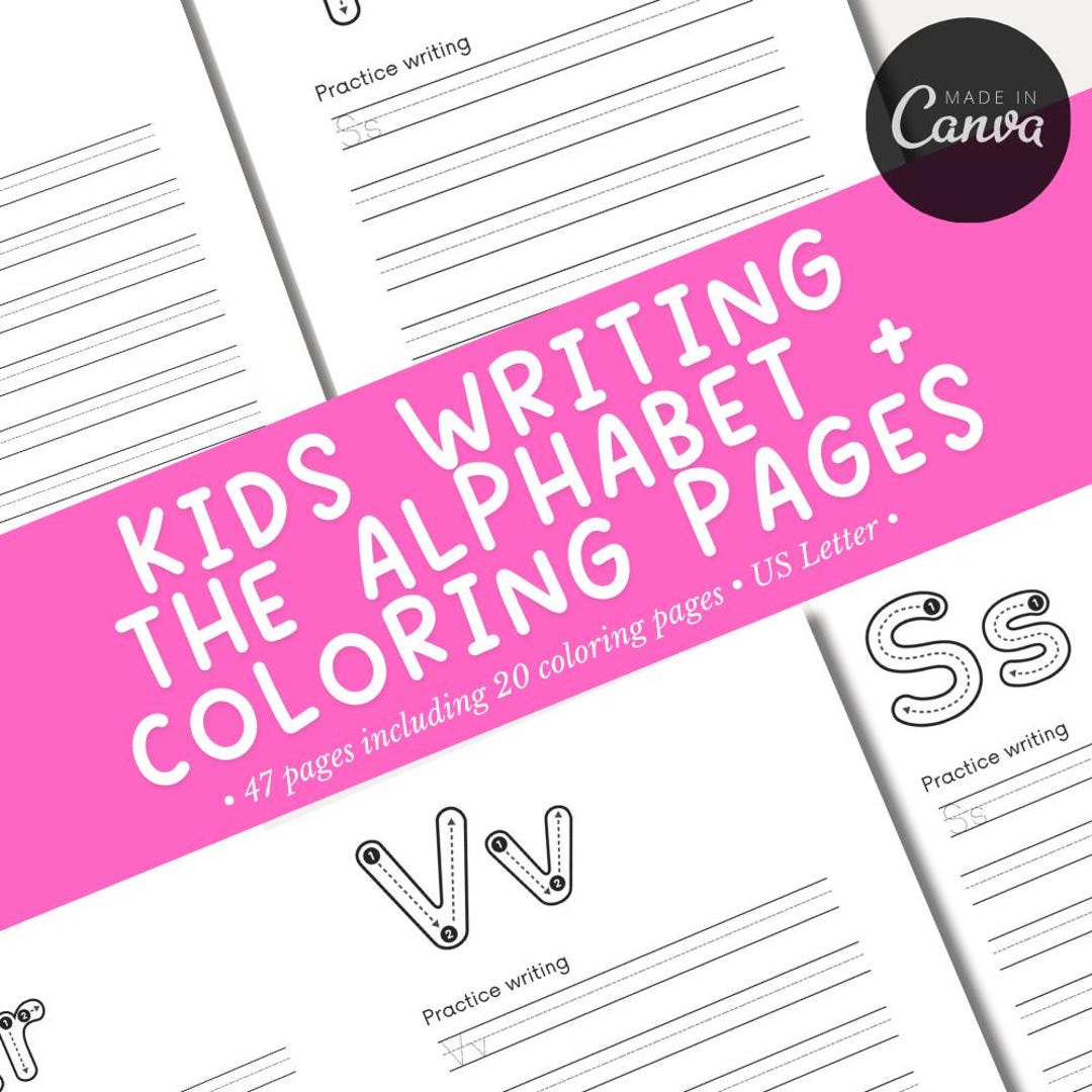 Write the Alphabet | ABC Tracing for Kids | Learn to Write Alphabet ...