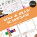 Roll & Draw Game | Make a Scarecrow | Draw a Scarecrow | Roll a Dice ...