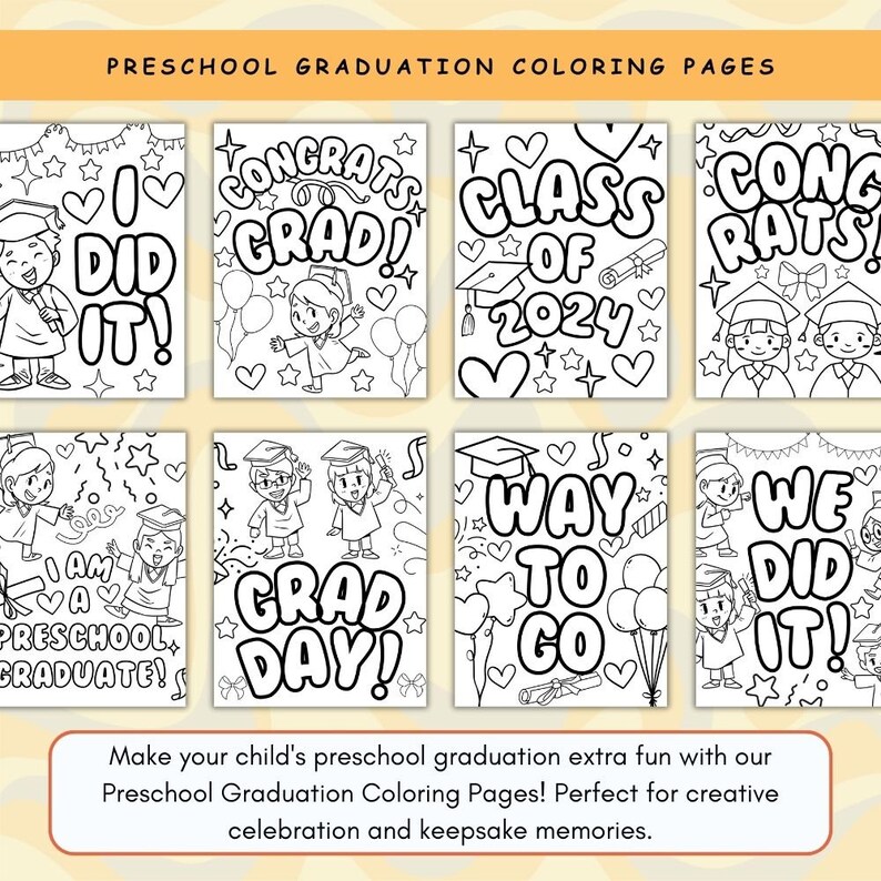 Preschool Graduation Bundle | Graduation Certificate | Preschool ...