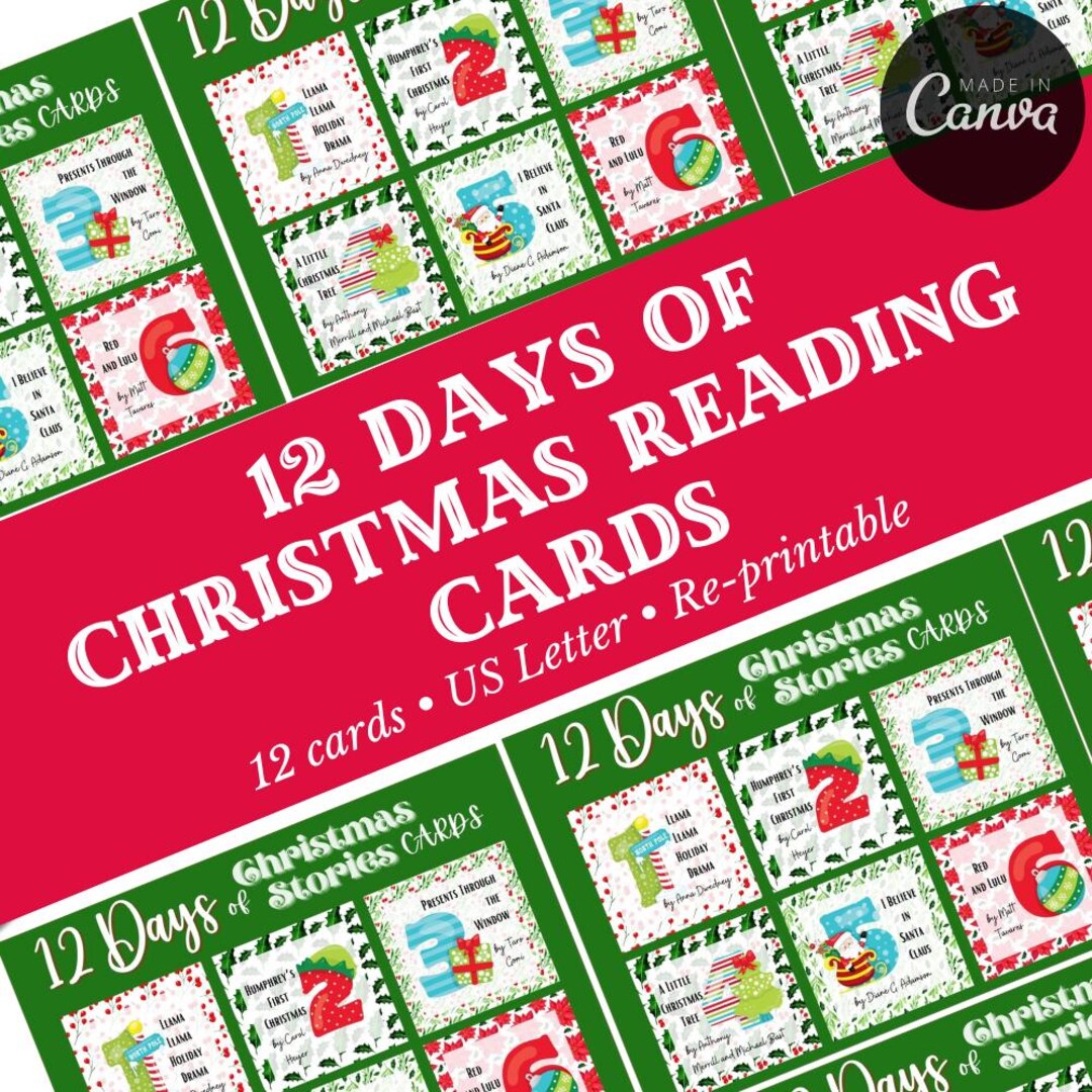 Christmas Story Cards: Fun Holiday Stories for Children (printable) - Etsy