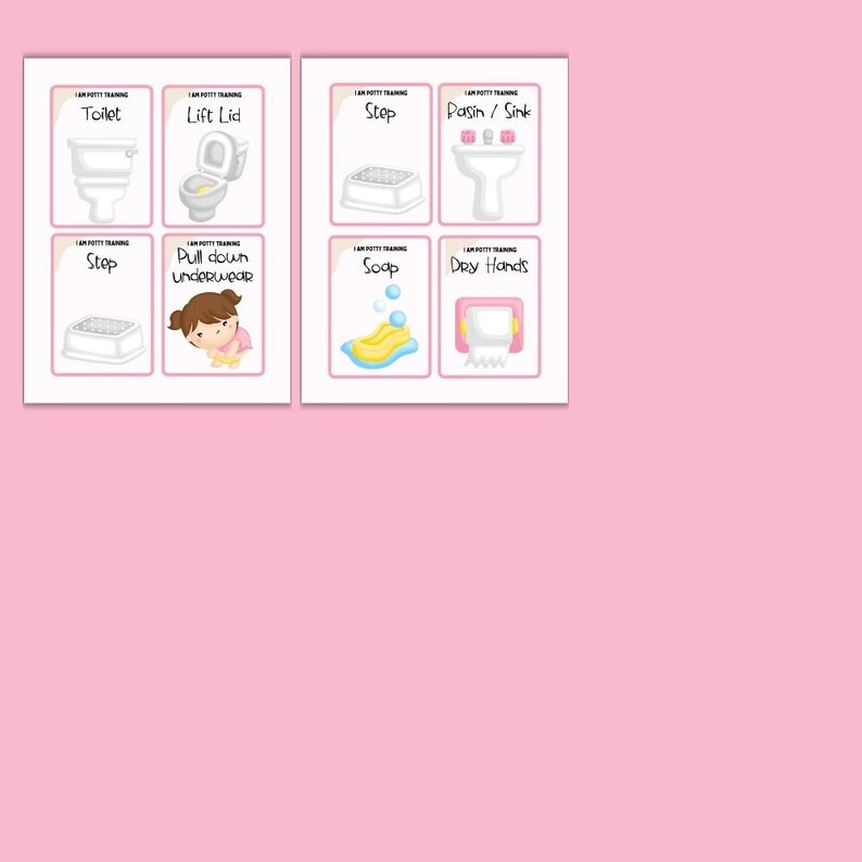 Potty Training Bundle | Girls Potty Training | Potty Training Trackers ...