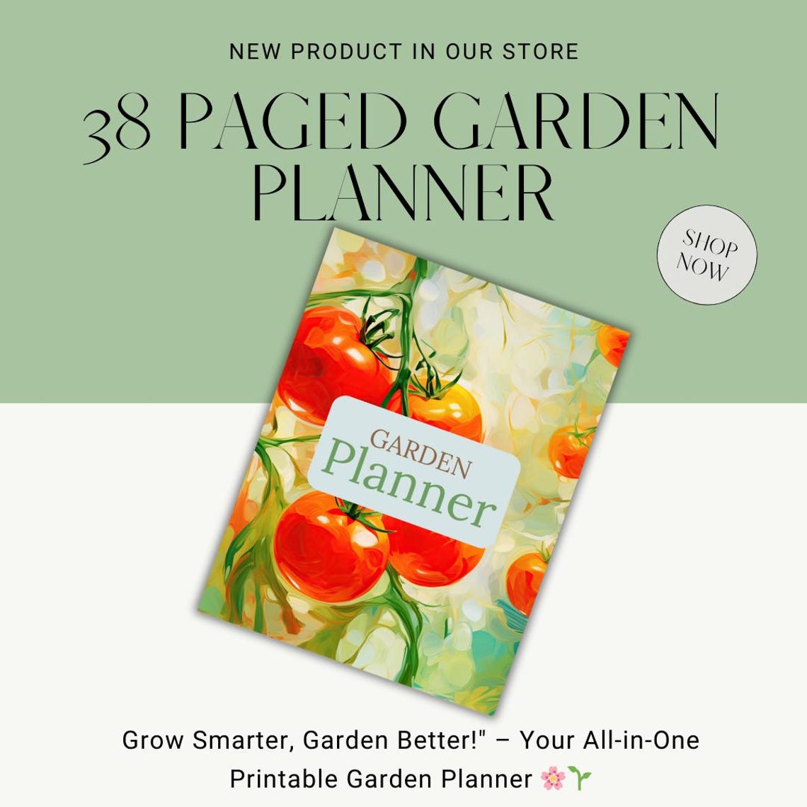 Garden Planner Printable | Plant Journal | Gardening Organizer | Seed ...