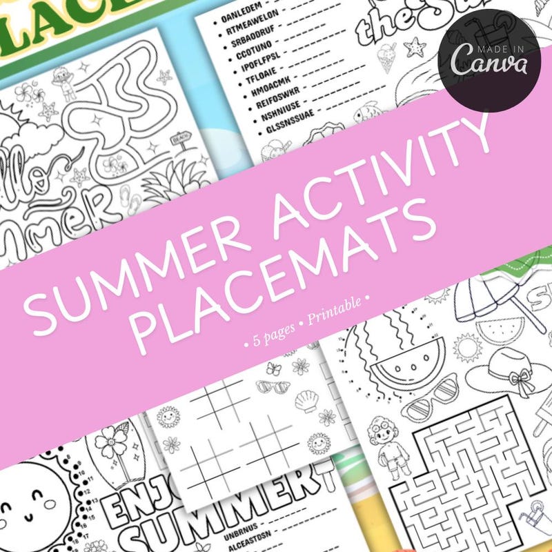 Summer Placemats - Etsy