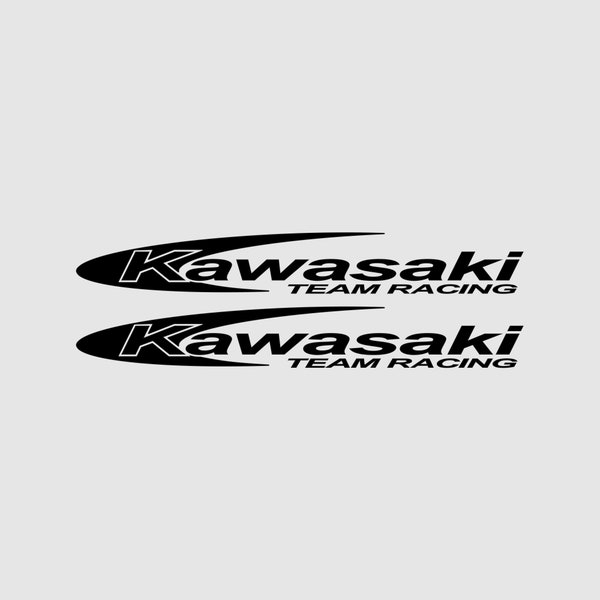 Kawasaki Racing Stickers - Etsy