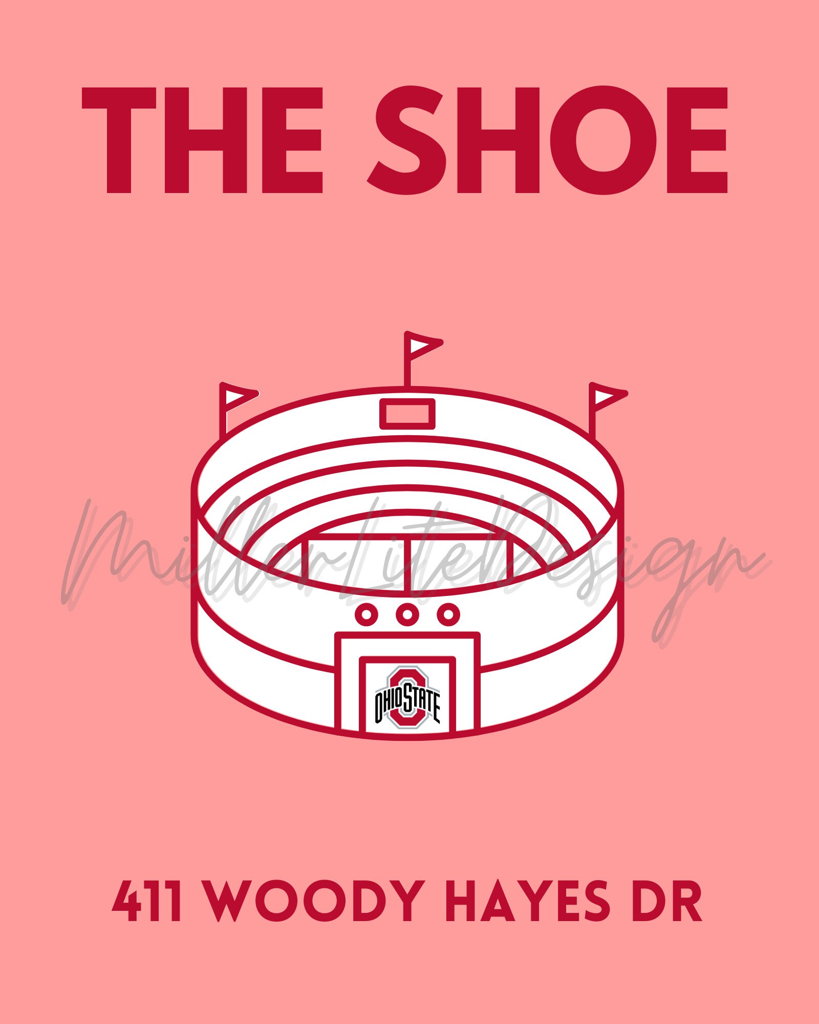 The Ohio State University Posters, OSU Posters, College Prints, Trendy ...