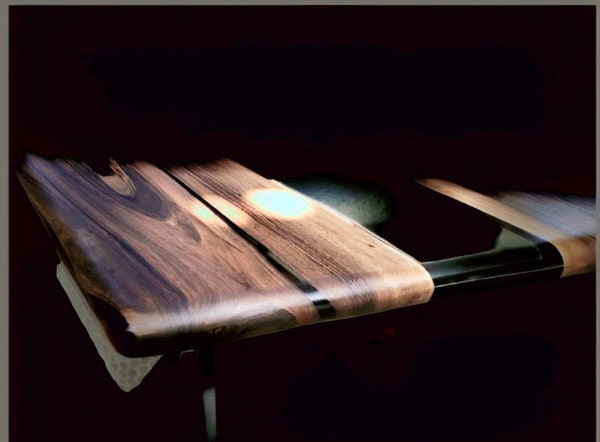 Industrial Cast Iron Dining Room Table, Conference Table, Office Desk ...