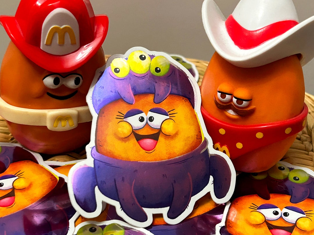 Spider Nugget Buddy Sticker - Etsy