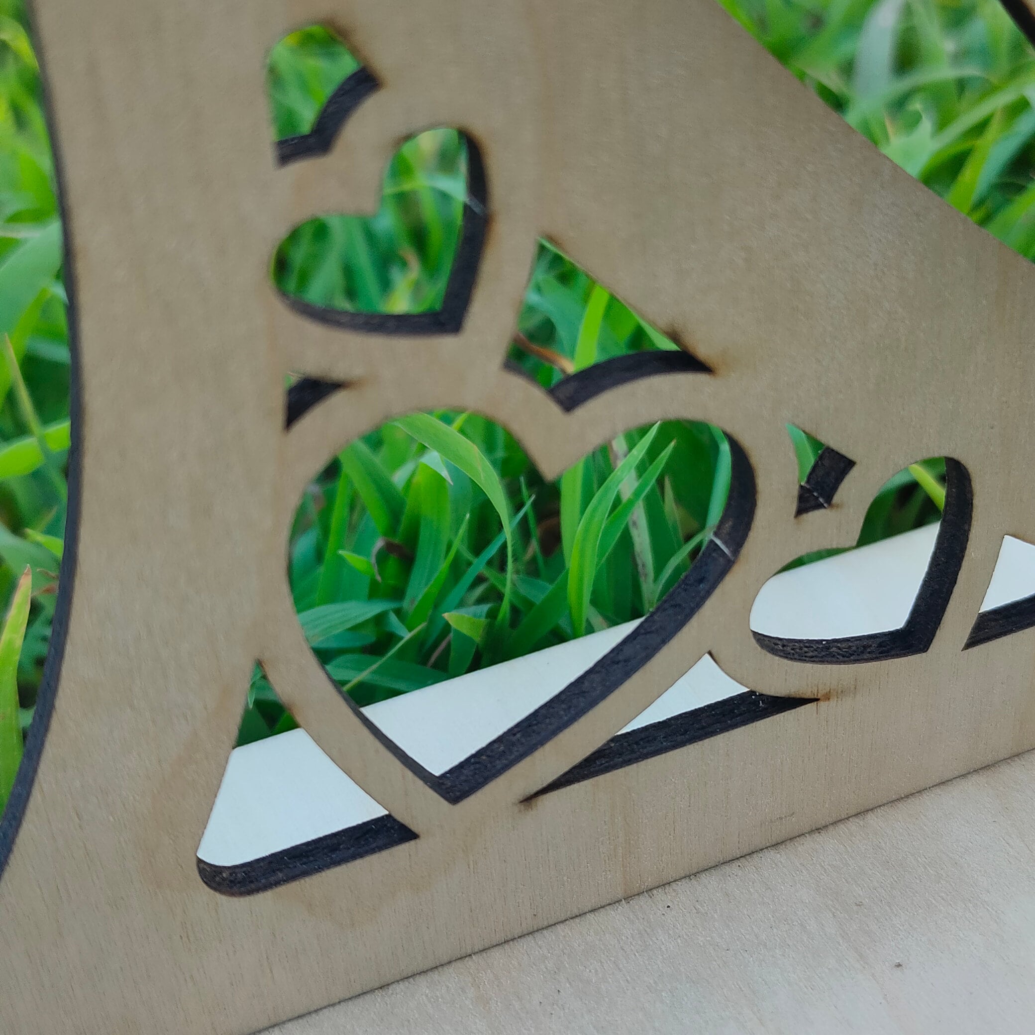 Hanging Love Cut and Carving With Stand Digital Download Glowforge SVG ...