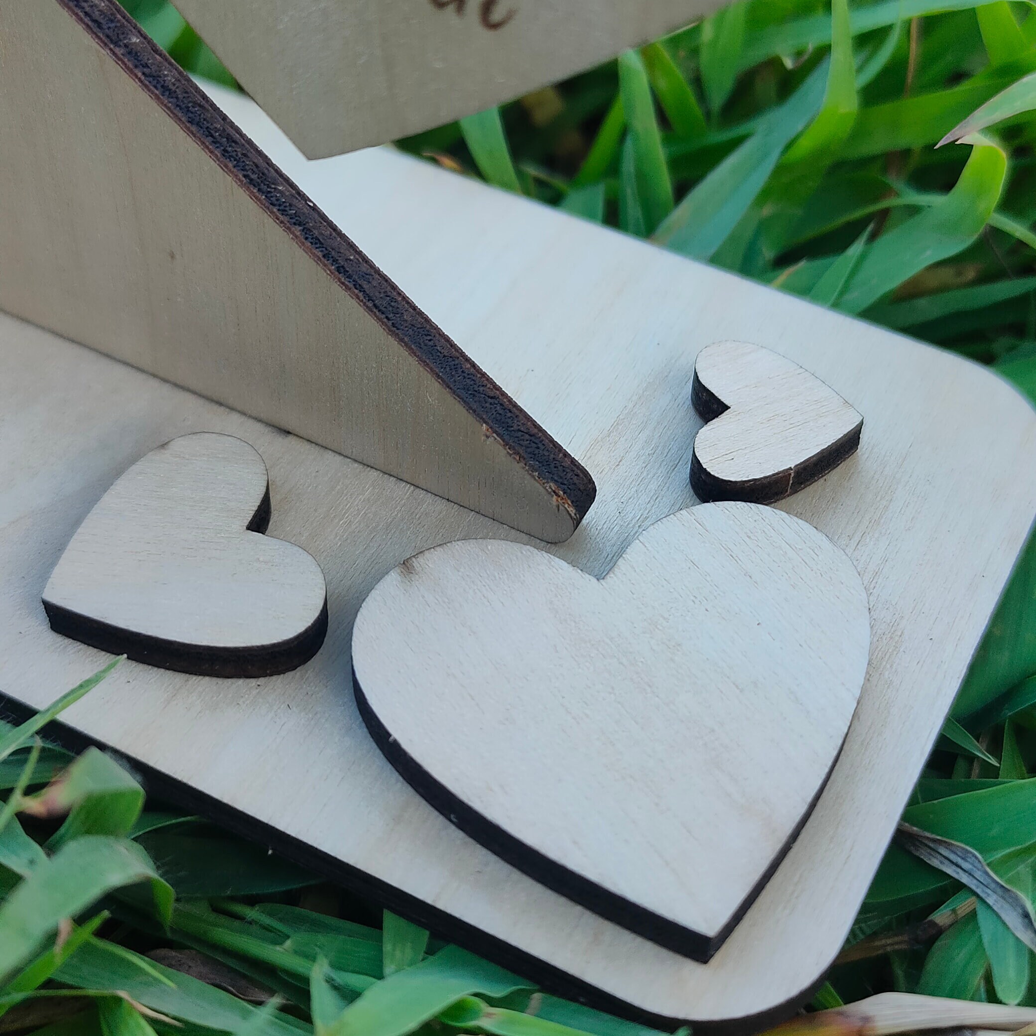Hanging Love Cut and Carving With Stand Digital Download Glowforge SVG ...