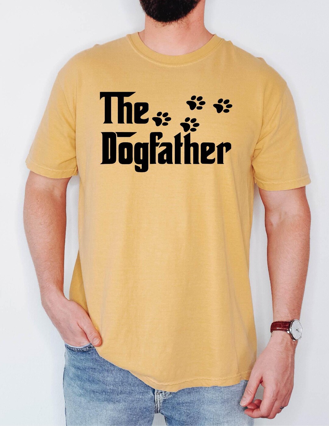 The Dogfather Shirt,father's Day Gift, Funny Dog Tee, Dad Dog Shirt ...