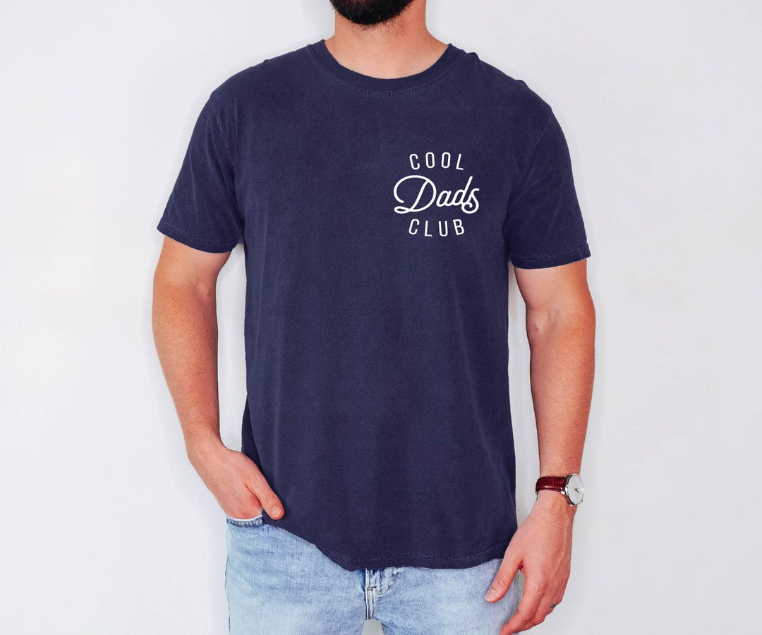 Comfort Colors Cool Dads Club Shirt, Cool Dad Tee, Funny Dad Shirt ...
