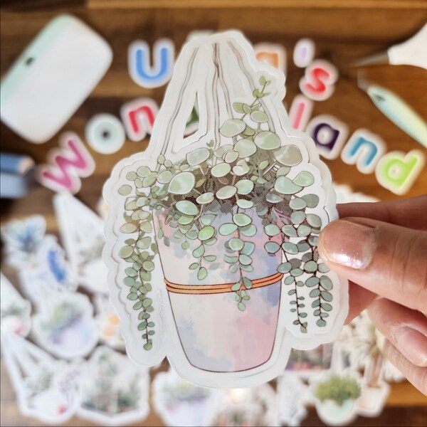 String of Pearls Window Cling - Etsy