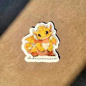 Andarna Fourth Wing Dragon Sticker | Andarna is My Favorite - Etsy