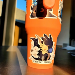 Fourth Wing Violet Flowers for Violet | Tairn and Andarna Sticker - Etsy