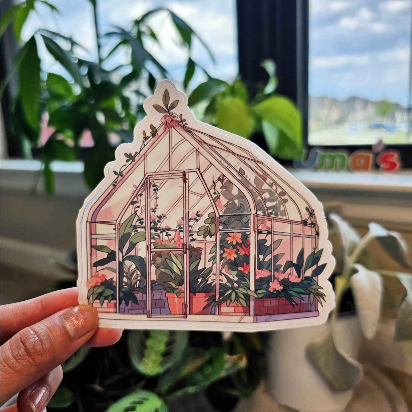 Greenhouse Stickers for Plant Moms Plant Dad Stickers - Etsy