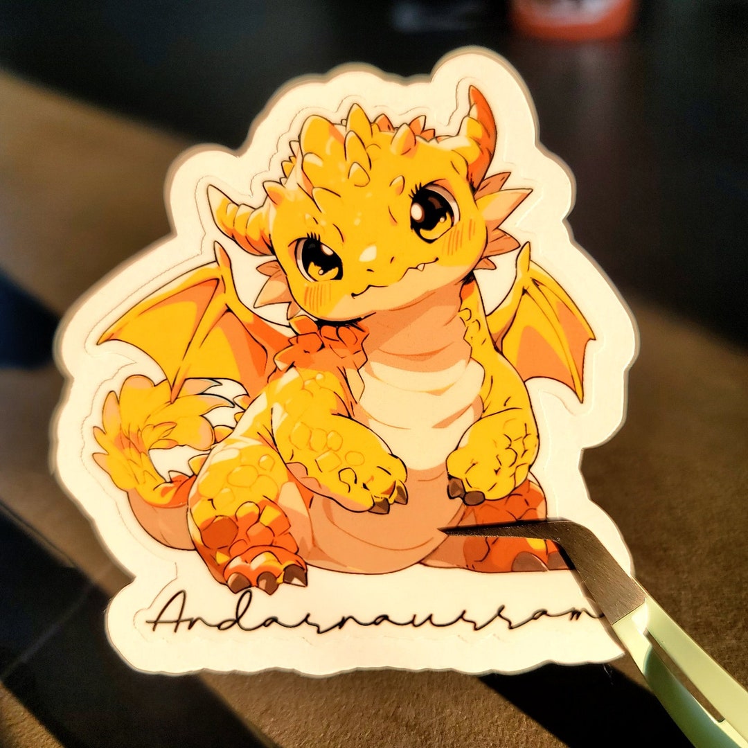 Andarna Fourth Wing Dragon Sticker | Andarna is My Favorite - Etsy
