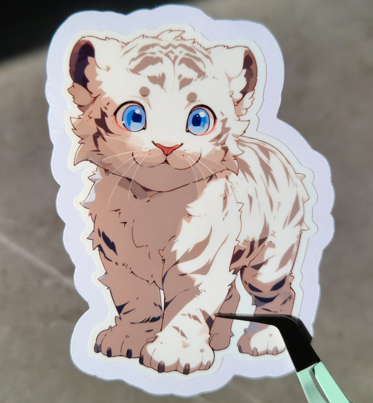 Lego White Tiger Decals