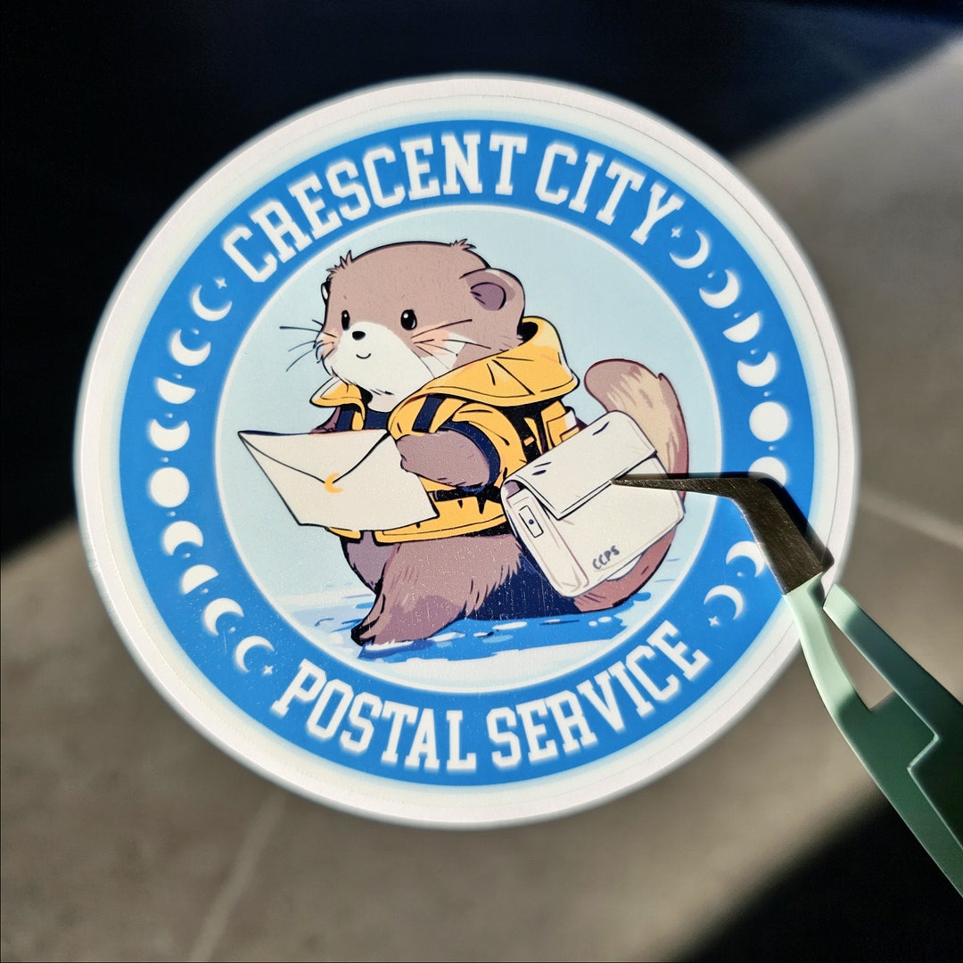 Crescent City Postal SJM Sticker | Crescent City Postal Logo - Etsy