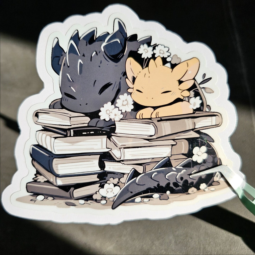 Fourth Wing Tairn Andarna Sticker | Waiting for Onyx Storm - Etsy