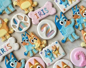 Bluey Inspired Sugar Cookies - Etsy