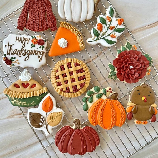 Fall Cookies - Etsy