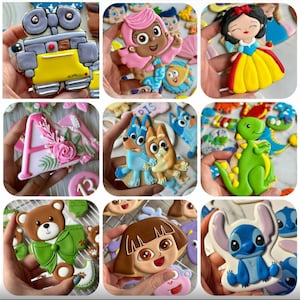 Artisan Custom Cookies - Organic Royal Icing Sugar Cookies for Anime ...