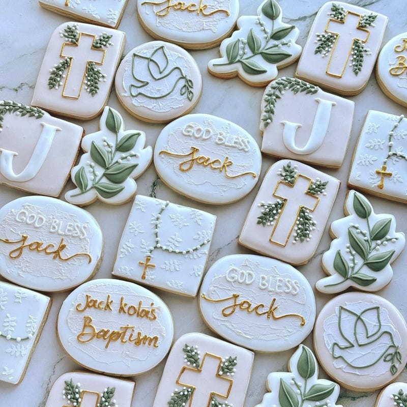 First Communion Cookies - Etsy