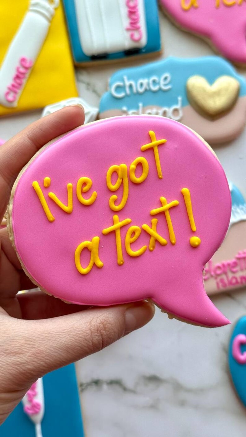 Custom Love Island Bachelorette Cookies – Personalized Name Organic ...