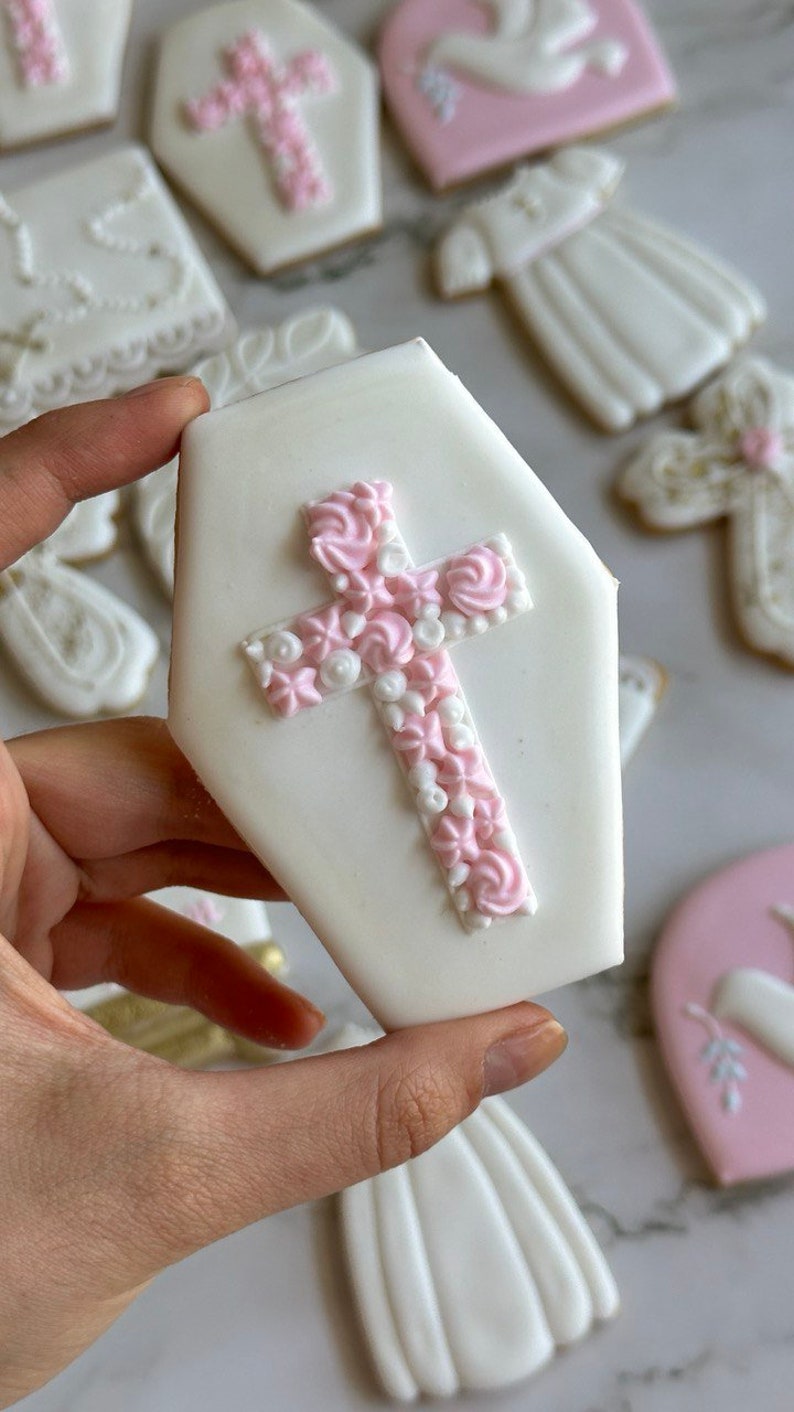 Baptism Christian Cookies Handmade Organic Natural Birthday Favors ...