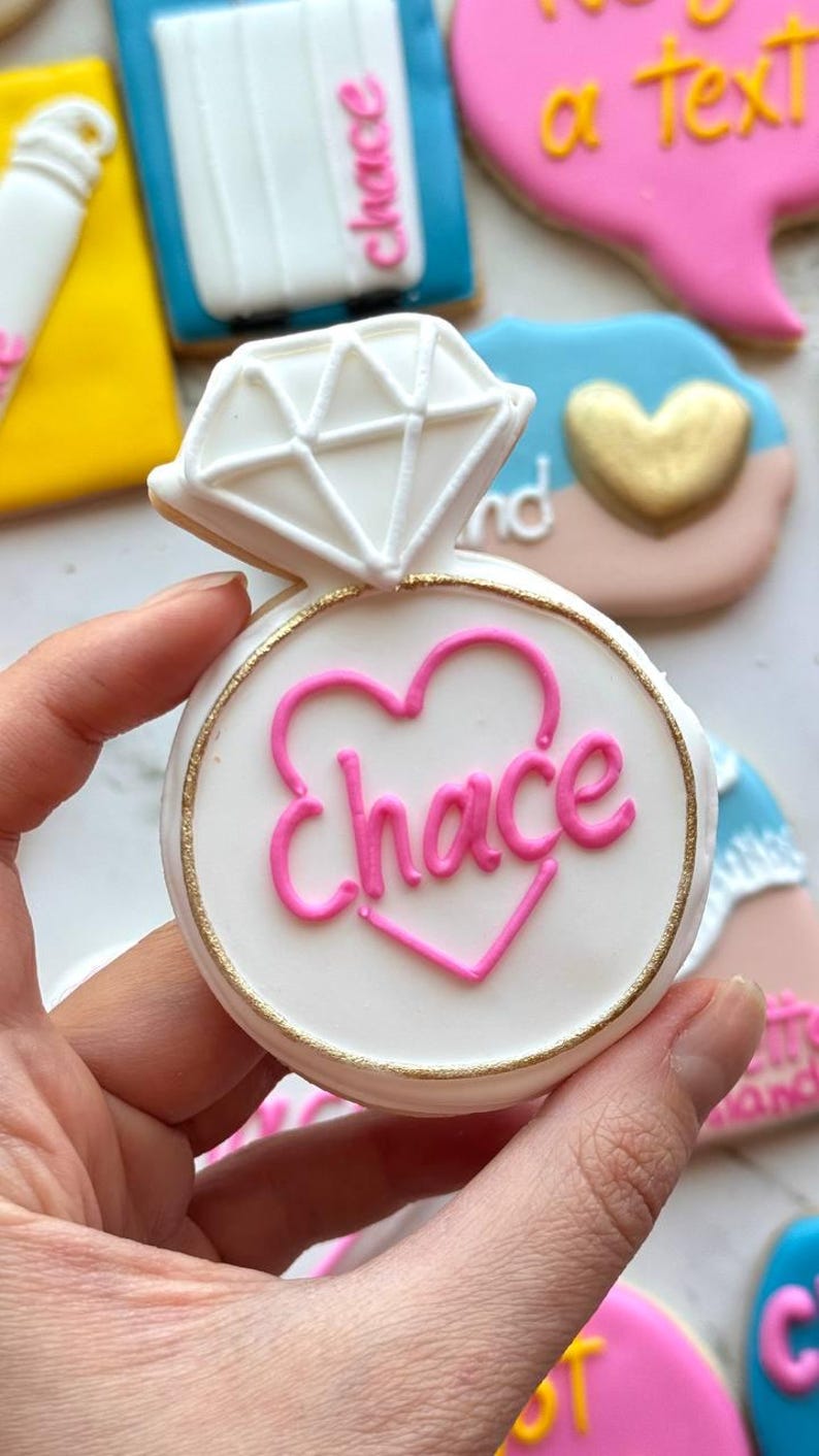 Custom Love Island Bachelorette Cookies – Personalized Name Organic ...