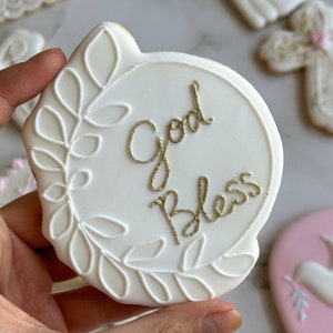 Baptism Christian Cookies Handmade Organic Natural Birthday Favors ...
