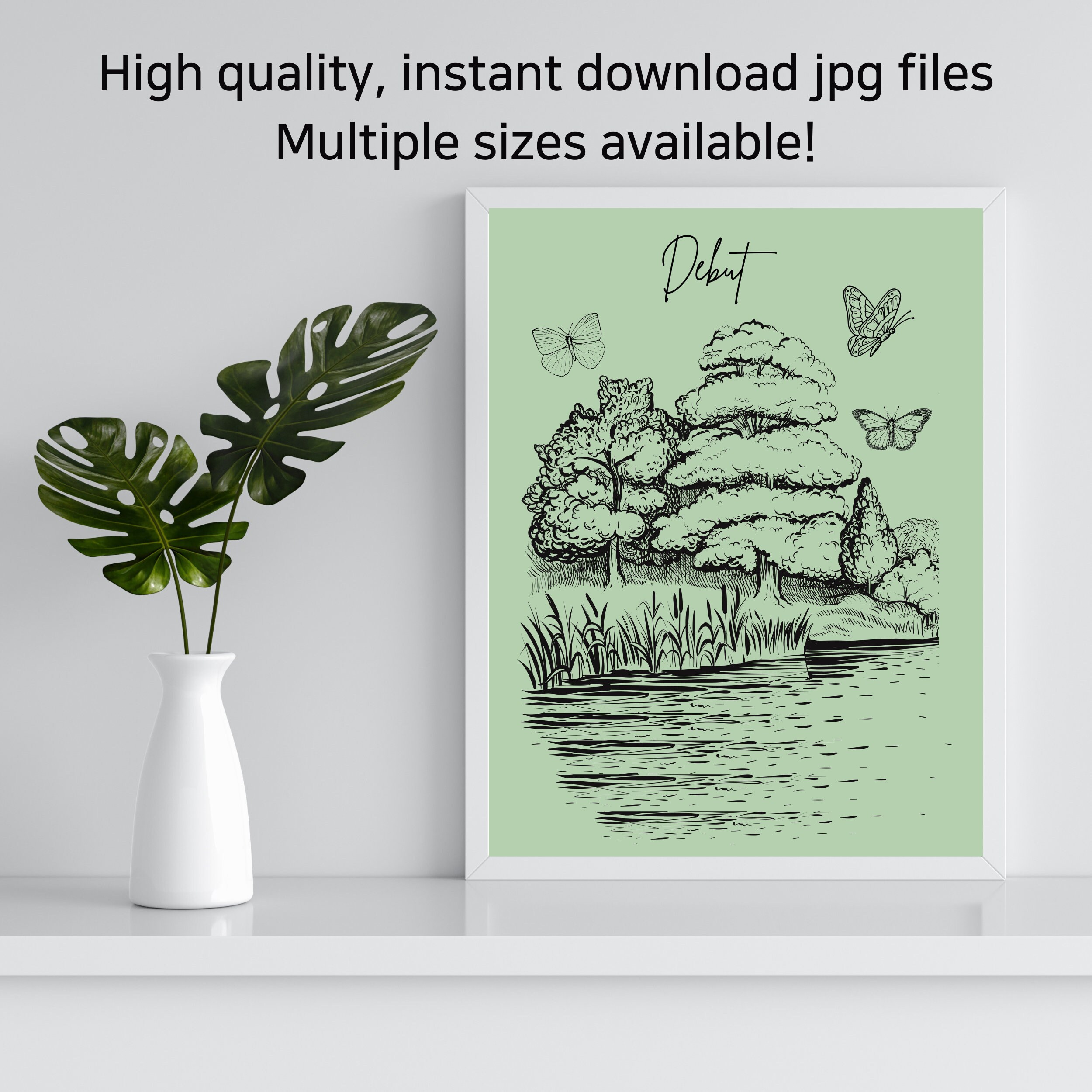 Taylor Debut Album Inspired Printable DIGITAL Poster, Wall Decor, Wall ...