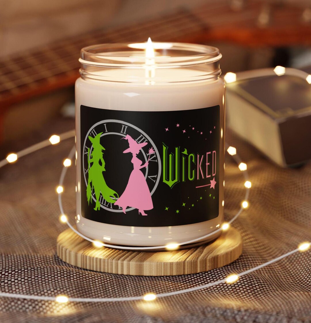 Wicked Elphaba and Glinda Scented Candle, 9oz Candle, Wicked Candle, Elphaba Candle, Glinda ...