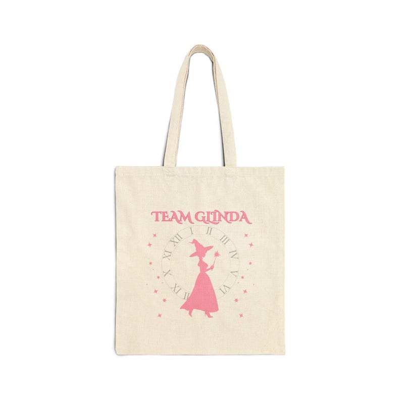 Team Elphaba Team Glinda Cotton Canvas Tote Bag, Wicked Tote Bag ...