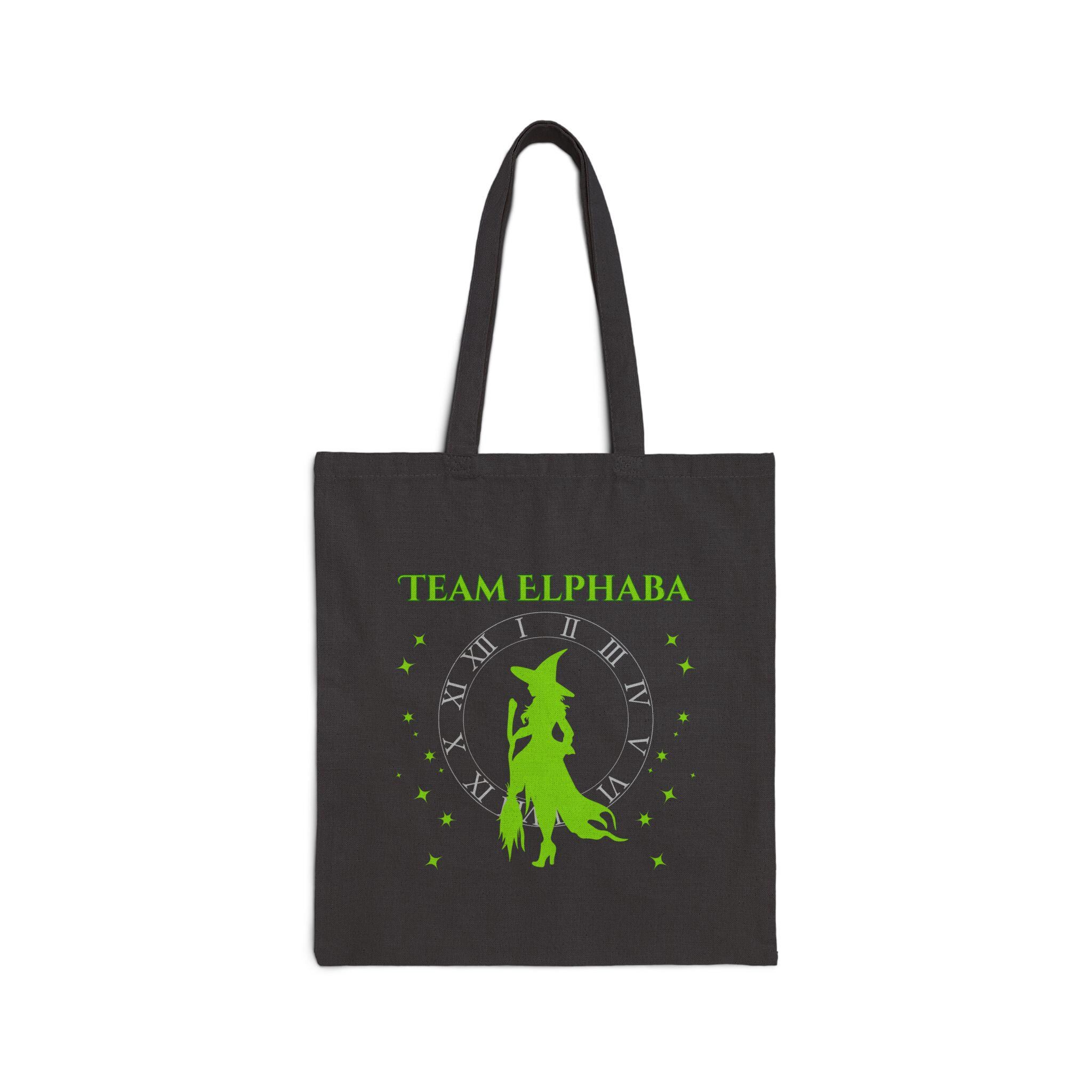 Team Elphaba Team Glinda Cotton Canvas Tote Bag, Wicked Tote Bag ...