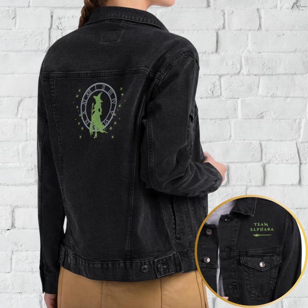 Witch Denim Jacket - Etsy