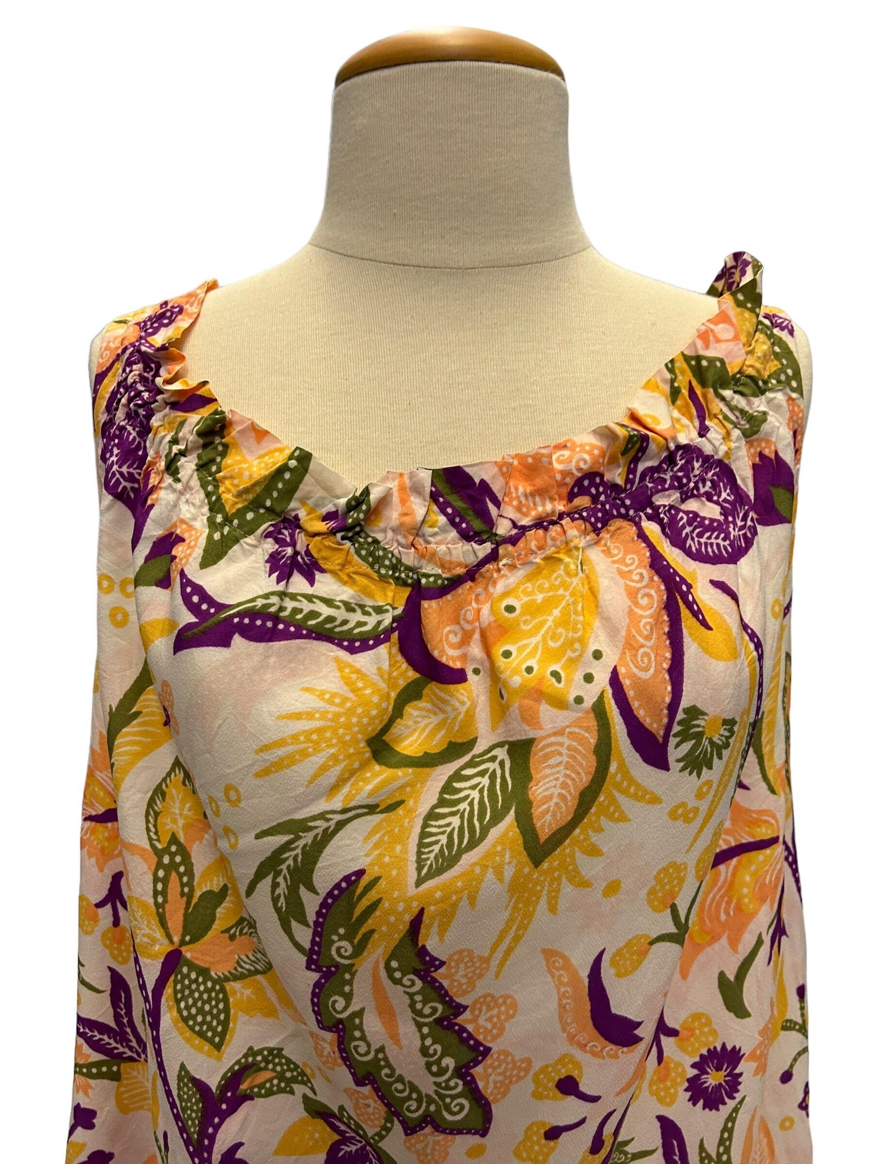 Volup-friendly 60s/70s Kaiser Dress Size M/L 40 Bust - Etsy