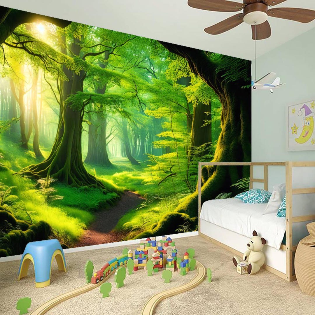 Tolkien Forest Wall Sticker for Mega Size Version Visit Www.posterify ...