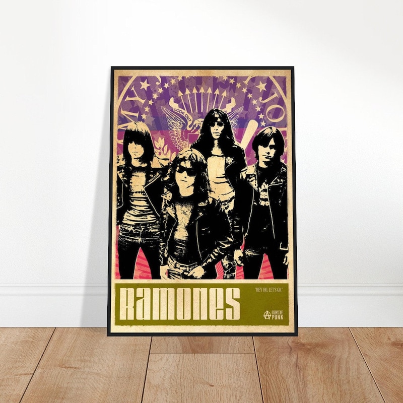The Ramones Concert Poster - Etsy