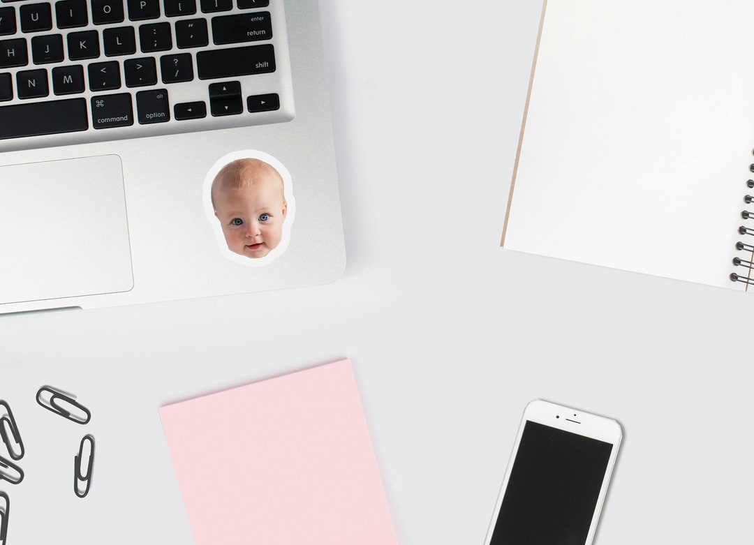 Custom Face Photo Sticker, Cutout Personalized Stickers, Waterproof ...
