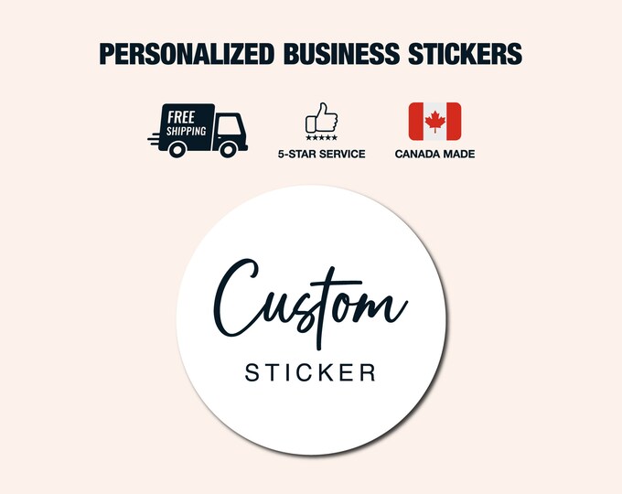 Logo Stickers & Labels Sticker Label Sheets Business Stickers business ...