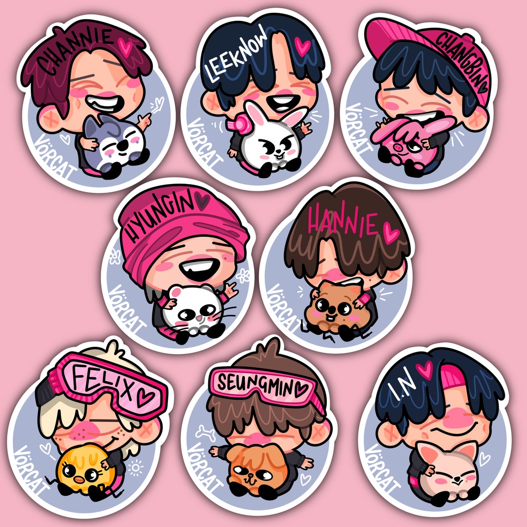 Straykids | Skzoo | Stickers | Rock Star | SKZ - Etsy