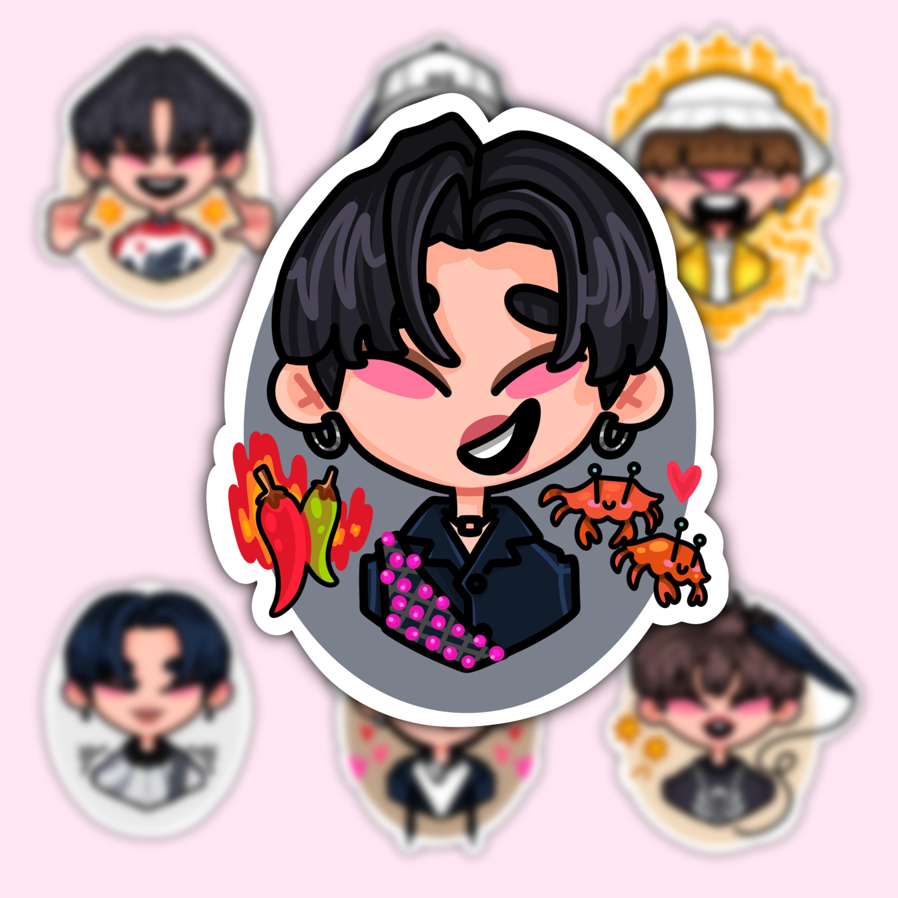 Straykids | Changbin | Sticker Pack | SKZ - Etsy