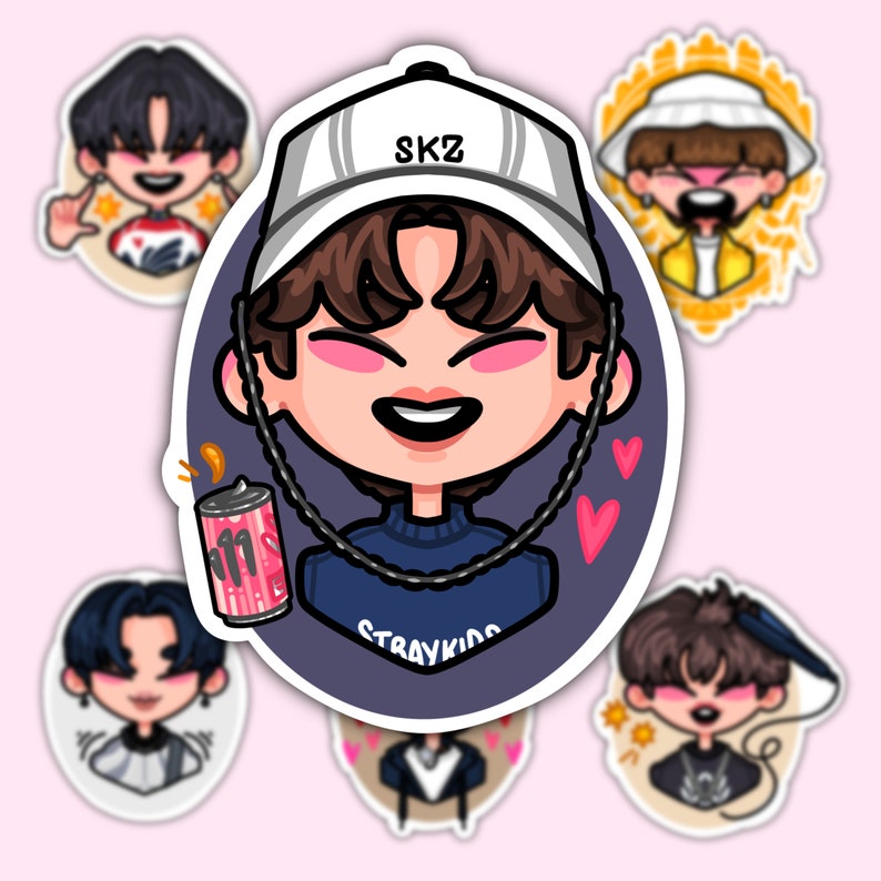 Straykids | Changbin | Sticker Pack | SKZ - Etsy