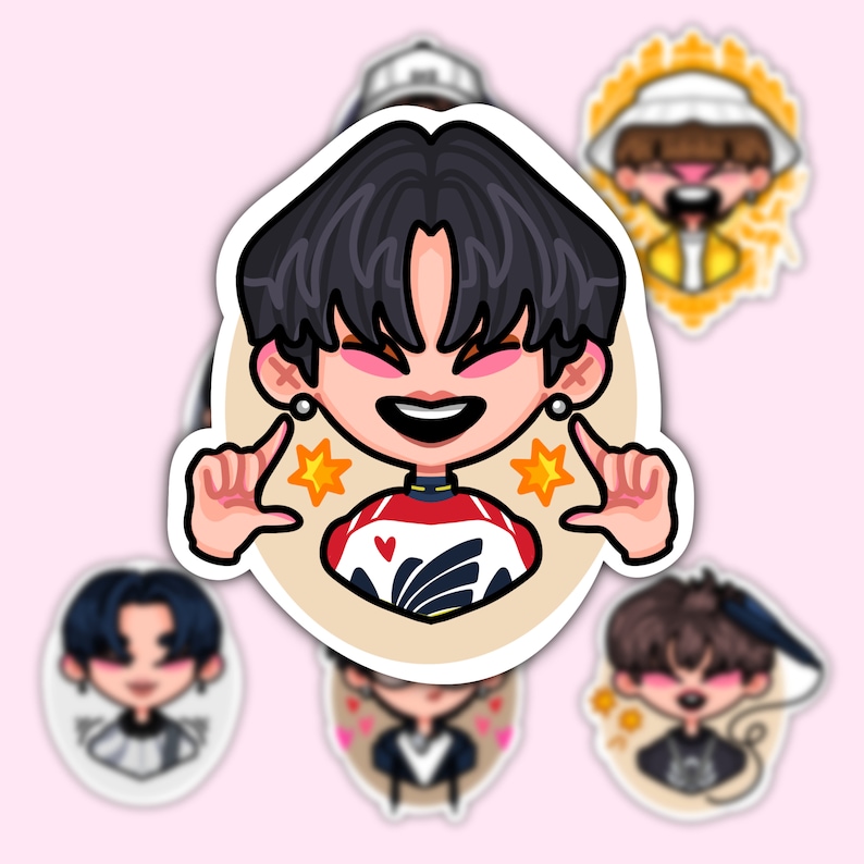 Straykids | Changbin | Sticker Pack | SKZ - Etsy