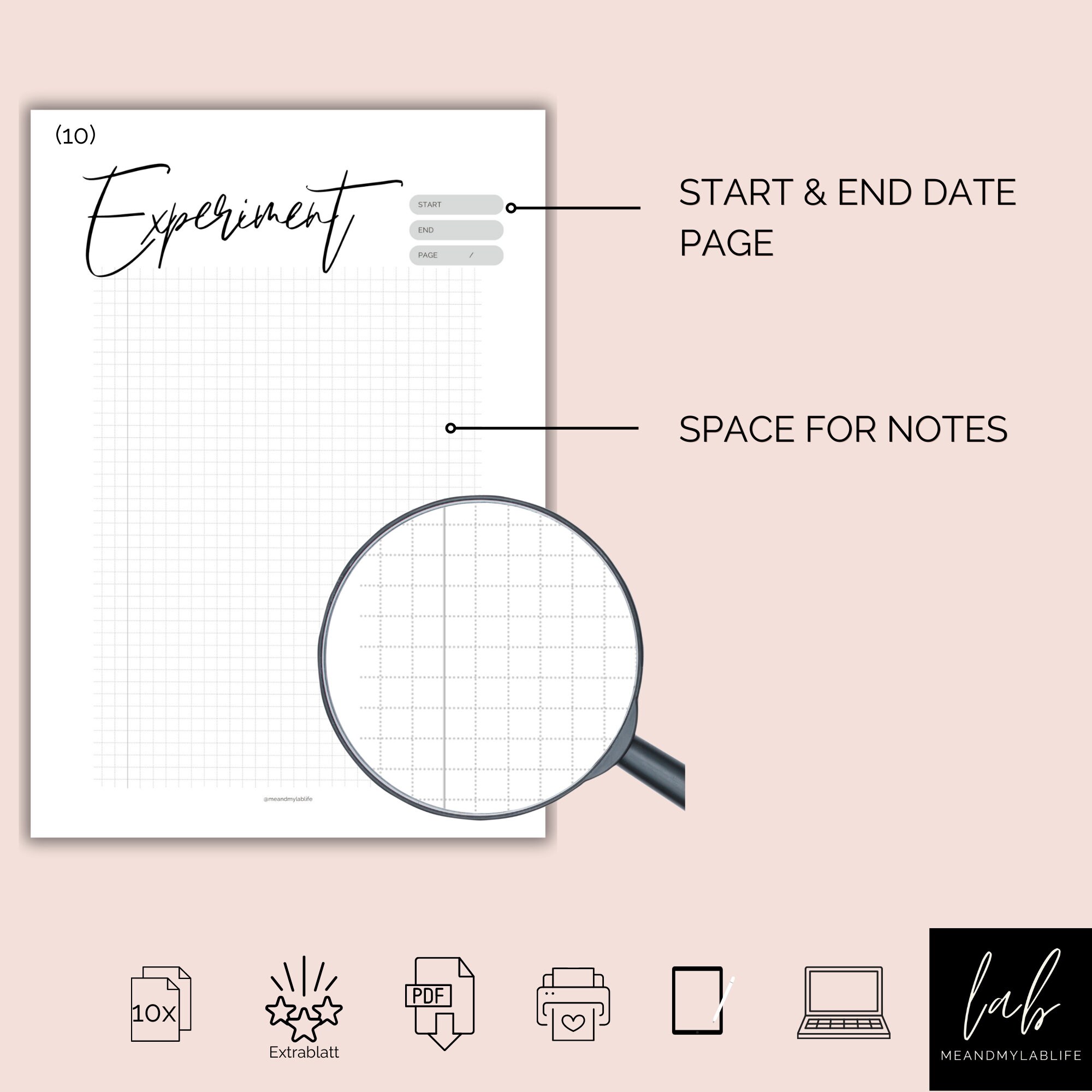 Lab Work Made Easy Digital Lab Planning Checklists for - Etsy