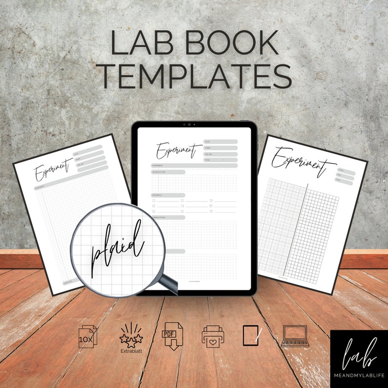Lab Work Made Easy Digital Lab Planning Checklists for - Etsy