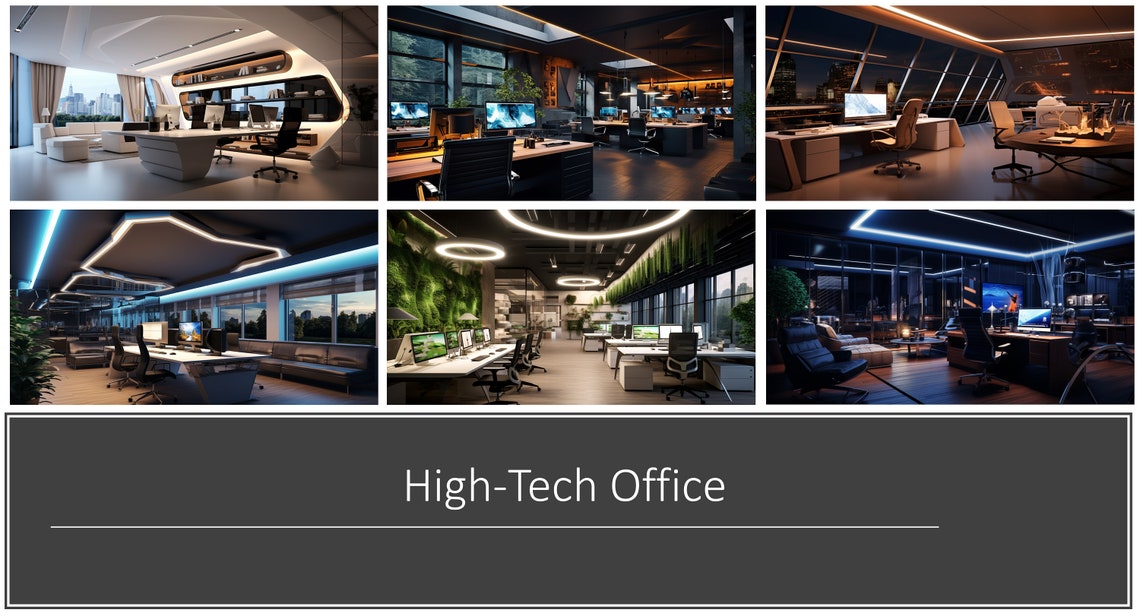 High-tech | Virtual Background Pack | Backdrop | Office Background ...